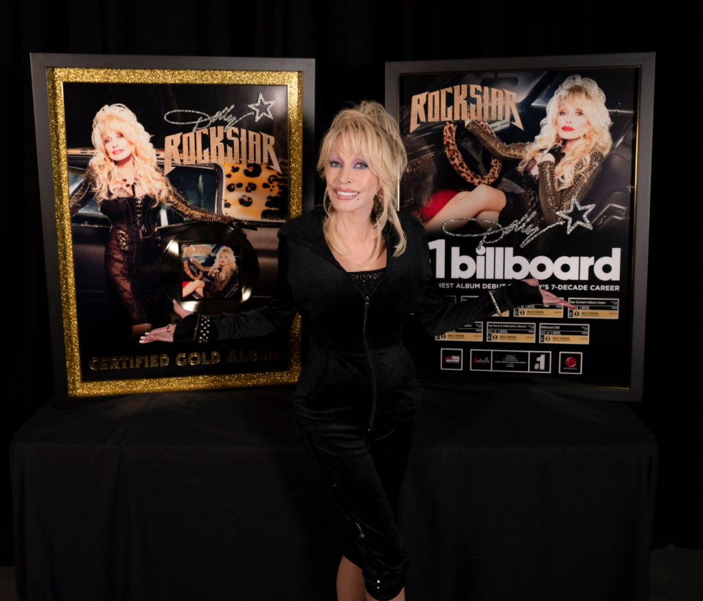 Dolly Parton's Chart-Topping ROCKSTAR Album Earns RIAA GOLD Certification Just Four Months After ...